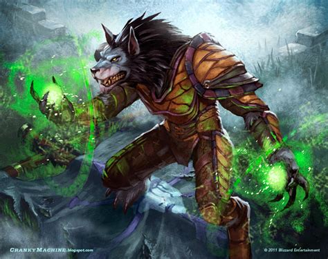 Warcraft Worgen Deviantart