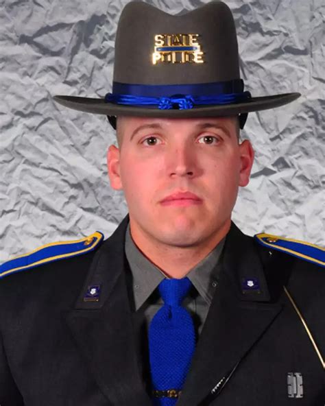 Trooper First Class Aaron Pelletier Connecticut State Police Connecticut