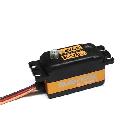 Savox Sc 1252mg High Speed Low Profile Servo