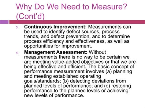Lecture 4 Quality Performance Measurement Tools And Techniques Pptx Business Operations
