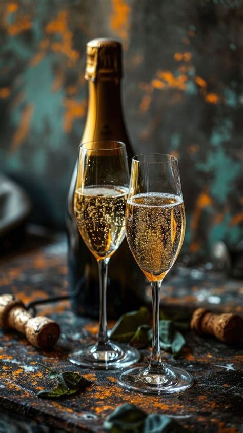 Effervescent Elixir Sparkling Wine A Bubbly Celebration Encapsulated