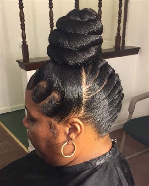 2019 Hairstyles Black Hair Updo Hairstyles Natural Hair Updo Black