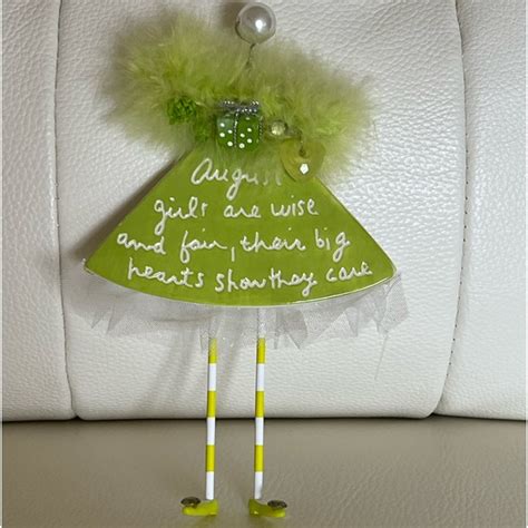 Sandra Magsamen Accents Sandra Magsaman August Birth Month Hanging