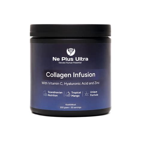 Collagen Infusion Kollagentilskud Med Fri Fragt Ne Plus Ultra