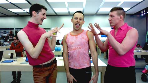 The Apple Store Is A Gay Mans World Feat Anita Wiglit Youtube