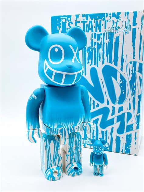 Bearbrick Mr André X Isetan 400 100 Medicom Toy Mib Fabuleuse Caverne