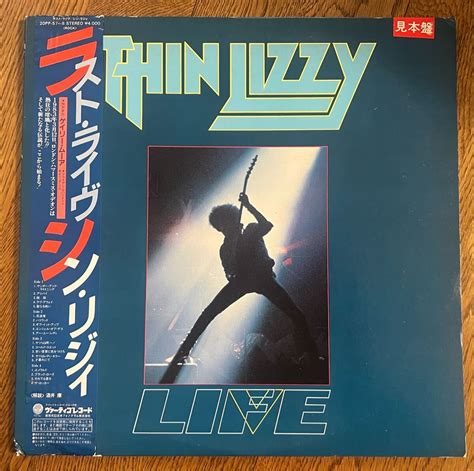 Promo Thin Lizzy Life Liveレーベルvertigo 20pp 57 8 2 × Vinyl Lp 1983 帯付