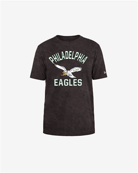 Shop New Era Philadelphia Eagles Logo Tee 14541761 Black Snipes Usa
