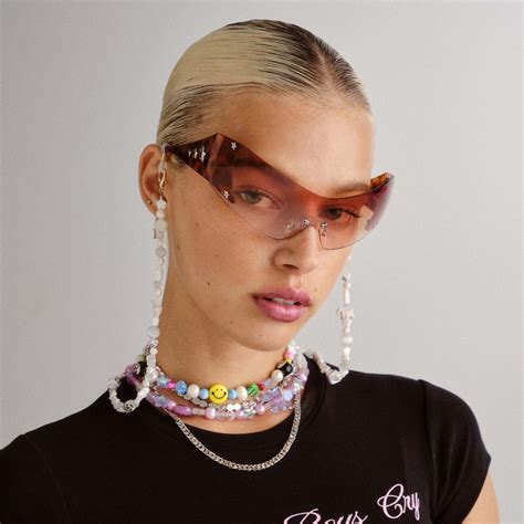 I Am A Rich Man Vintage Tort Uni Sex Shield Sunglasses Le Specs