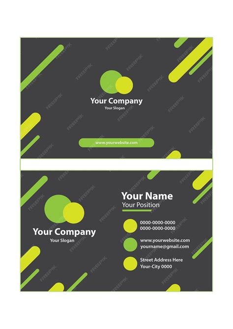 Id Card Vector Design Template Premium Vector