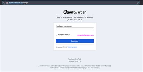 Install Vaultwarden Password Manager With Nginx And Lets Encrypt Computingforgeeks