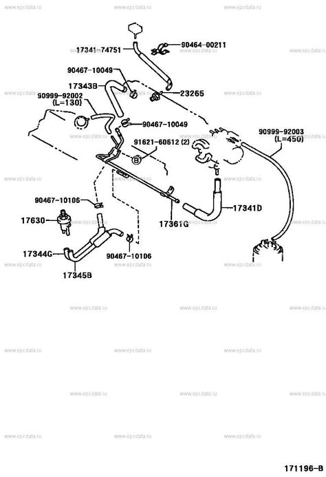 1998 Toyota Rav4 Engine Parts Diagram Overview
