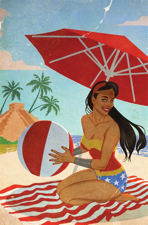 The Justice League Strips Down For Dc Swimsuit Special