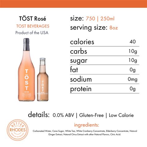 TÖst Beverages Non Alcoholic Rosé TÖst Rosé 750ml Betterrhodes