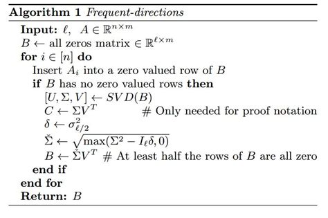 Nuit Blanche Simple And Deterministic Matrix Sketches And Near Optimal
