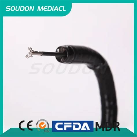 Disposable Electrosurgical Hemostatic Forceps Single Use Endoscopy Hot