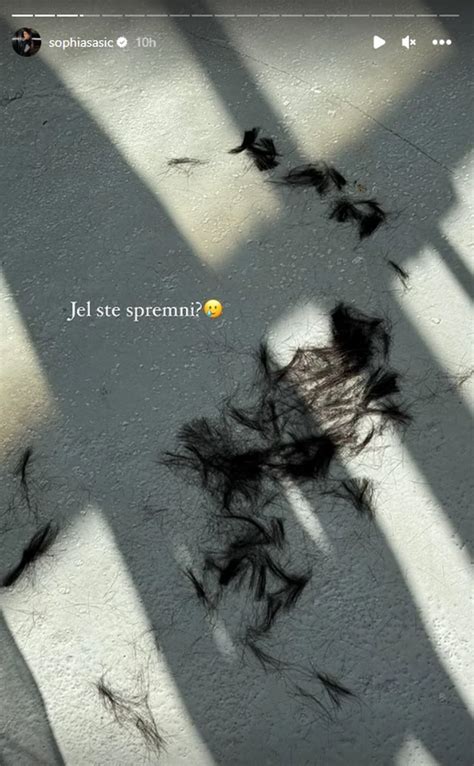 DrastiČna Promena Sofija Šašić Se Ošišala Na PaŽ Foto Portal