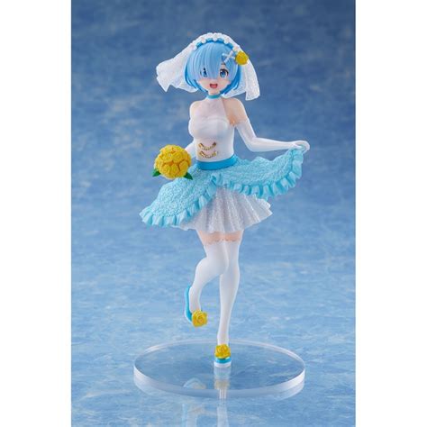 Rezero Kara Hajimeru Isekai Seikatsu Rem Coreful Figure Wedding Ver Taito