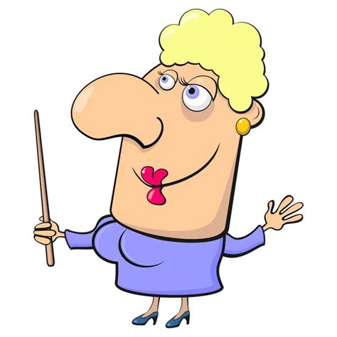 Evil Teacher Clipart