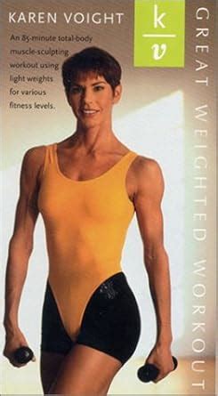 Karen Voight Great Weighted Workout [vhs] Voight Karen