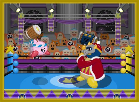 Artstation Kirby Vs Masked Dedede Kirby Super Star Ultra Fanart