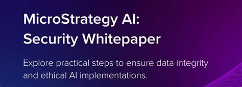 Microstrategy Poland On Linkedin Security Microstrategyai Integralności Artificialintelligence…