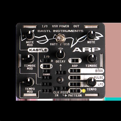 Bastl Instruments Kastle Arp Mini Melody Generating Synthesizer Elevator Sound