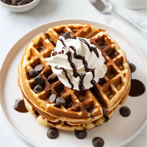 Chocolate Chip Waffles Insanely Good