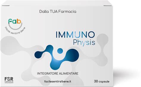 Immuno Physis 30cps Fab Facile Sentirsi Bene
