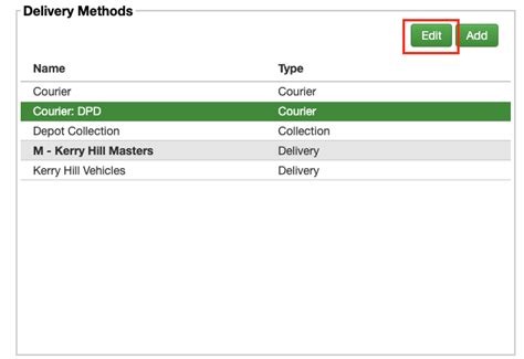Managing Delivery Methods Knowledge Base Stream