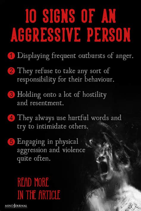 10 Characteristics Of An Aggressive Person