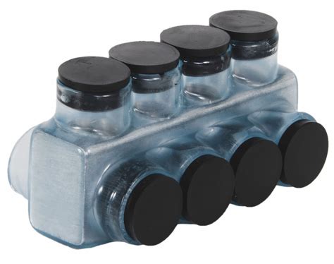 Polaris Clear 4 Ports Insulated Multitap Connector 199xt2 Ipld500 4cb Grainger