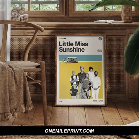 Retro Modern Little Miss Sunshine Movie Poster