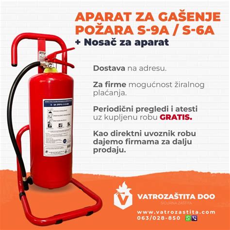 Nosač Za Pp Aparat Aparat S 9a S 6a Vatrozastita