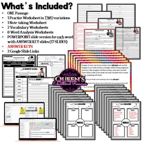 Context Clues Passages Context Clues Worksheets Vocabulary Worksheets
