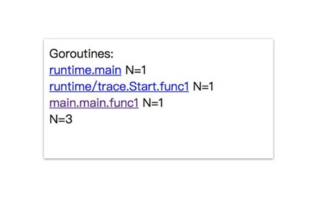 Golang跟踪剖析trace的使用 go tool trace CSDN博客
