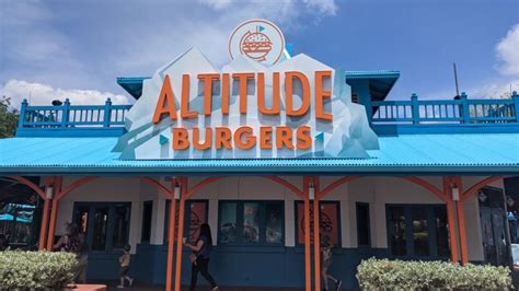 Seaworld Orlando Altitude Burger Review Green Vacation Deals