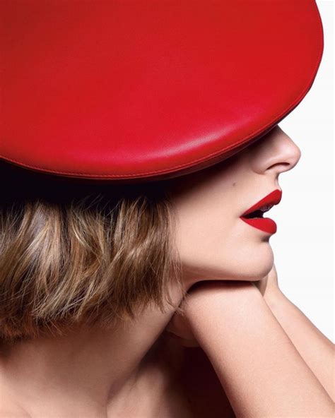 Natalie Portman Rouge Dior Lipstick 2021 Campaign