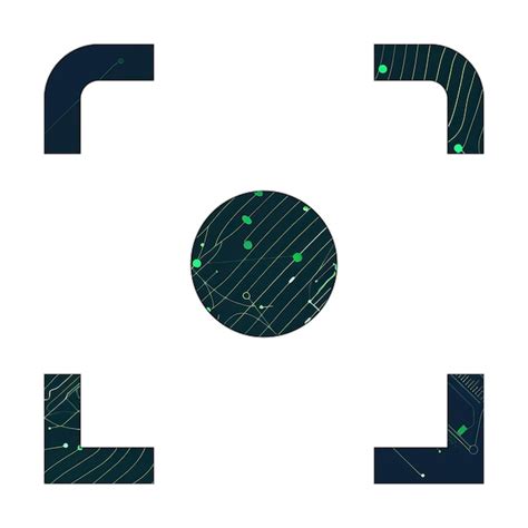 Premium Photo Photo Icons Transform Icon Green Technology Texture