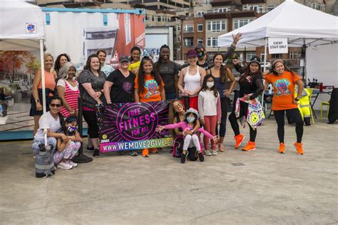 Zumba Masterclass Free Fitness Classes On Seattles Waterfront