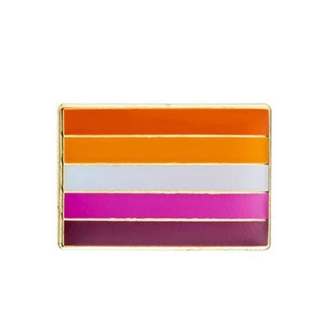 Lesbian Community Flag Pin Badge The Pride Shop®