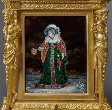 Louis Fernier A Napoleon Iii Musical Mantel Clock With Grande And