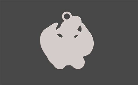 Stl File Pokemon Chibi Charizard Keychain Easy Print No Supports ・design To Download And 3d