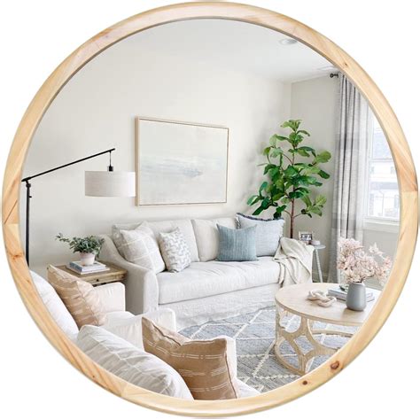 Mirrorize Round Mirror 22 For Living Room Wall Decor