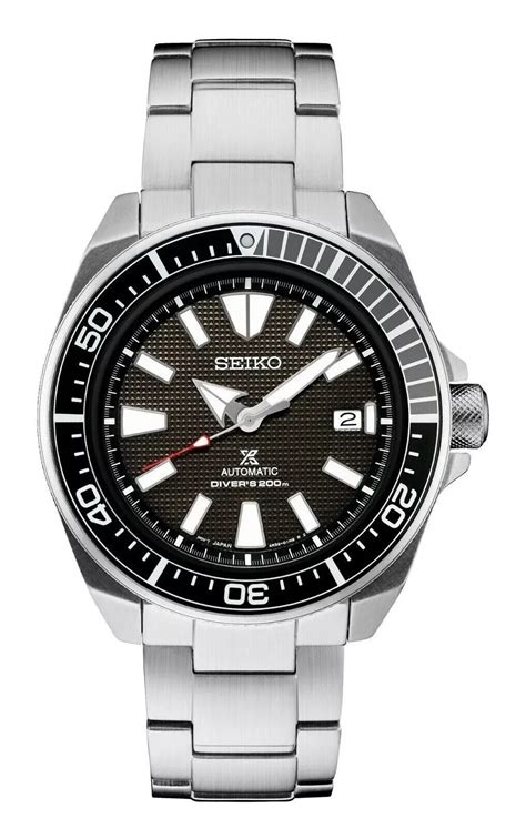 Seiko Srpf03 Prospex Samurai Mens Divers Watch 44mm Stainless Steel