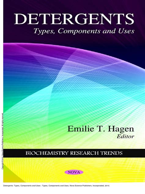 Detergents Types Components And Uses Types Components And Uses