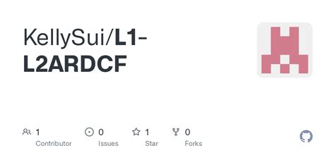 github kellysui l1 l2ardcf