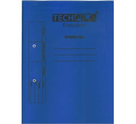 Spring File Pvc Bienville Supplies Ltd