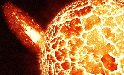 Download Explosion Sun Space Royalty Free Stock Illustration Image