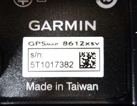Garmin Gpsmap 8612xsv 12″ Touchscreen Mfd Used Tested Good Max